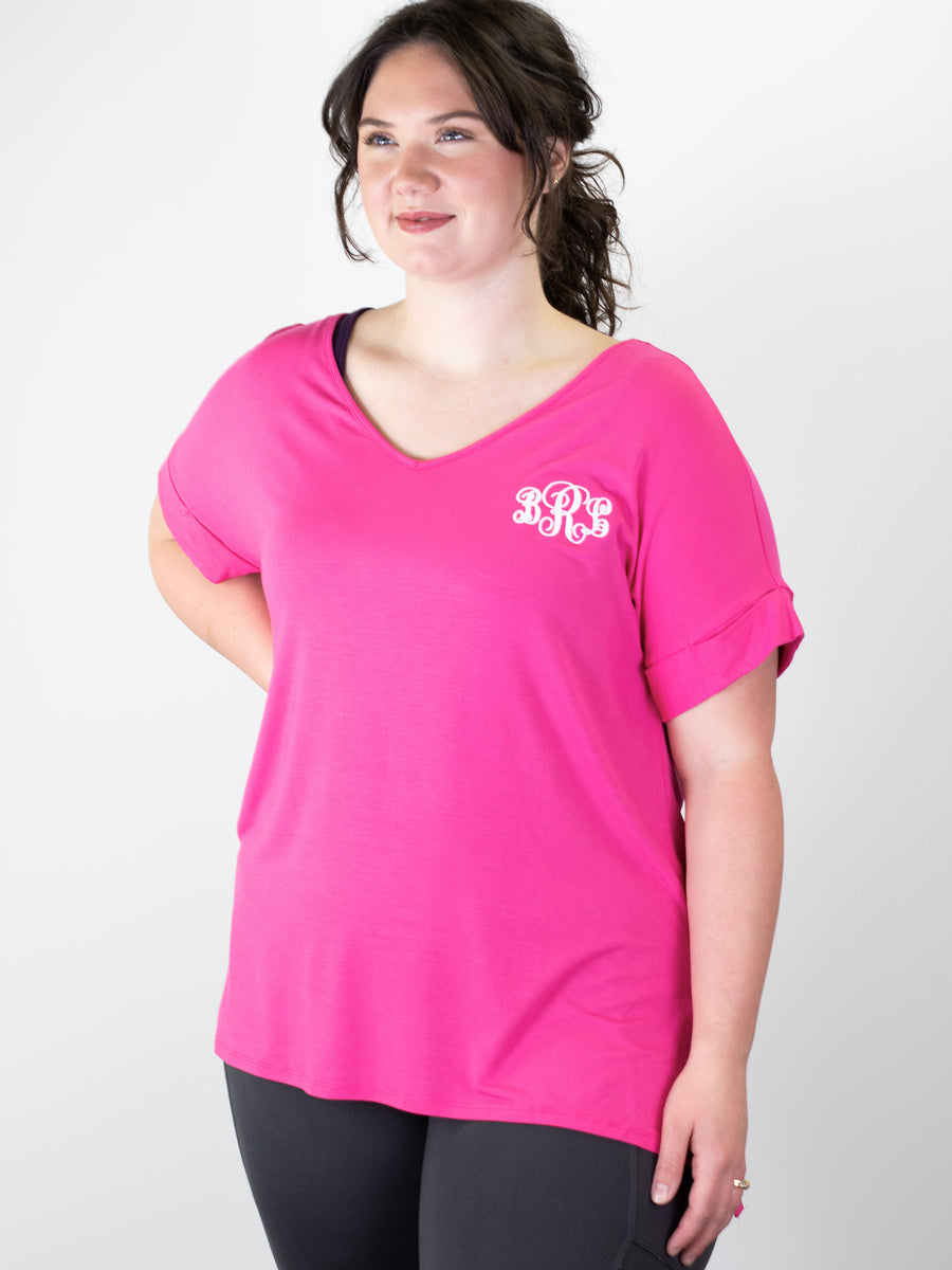 Lose Yourself In the Moment Top - Pink – Initial Outfitters