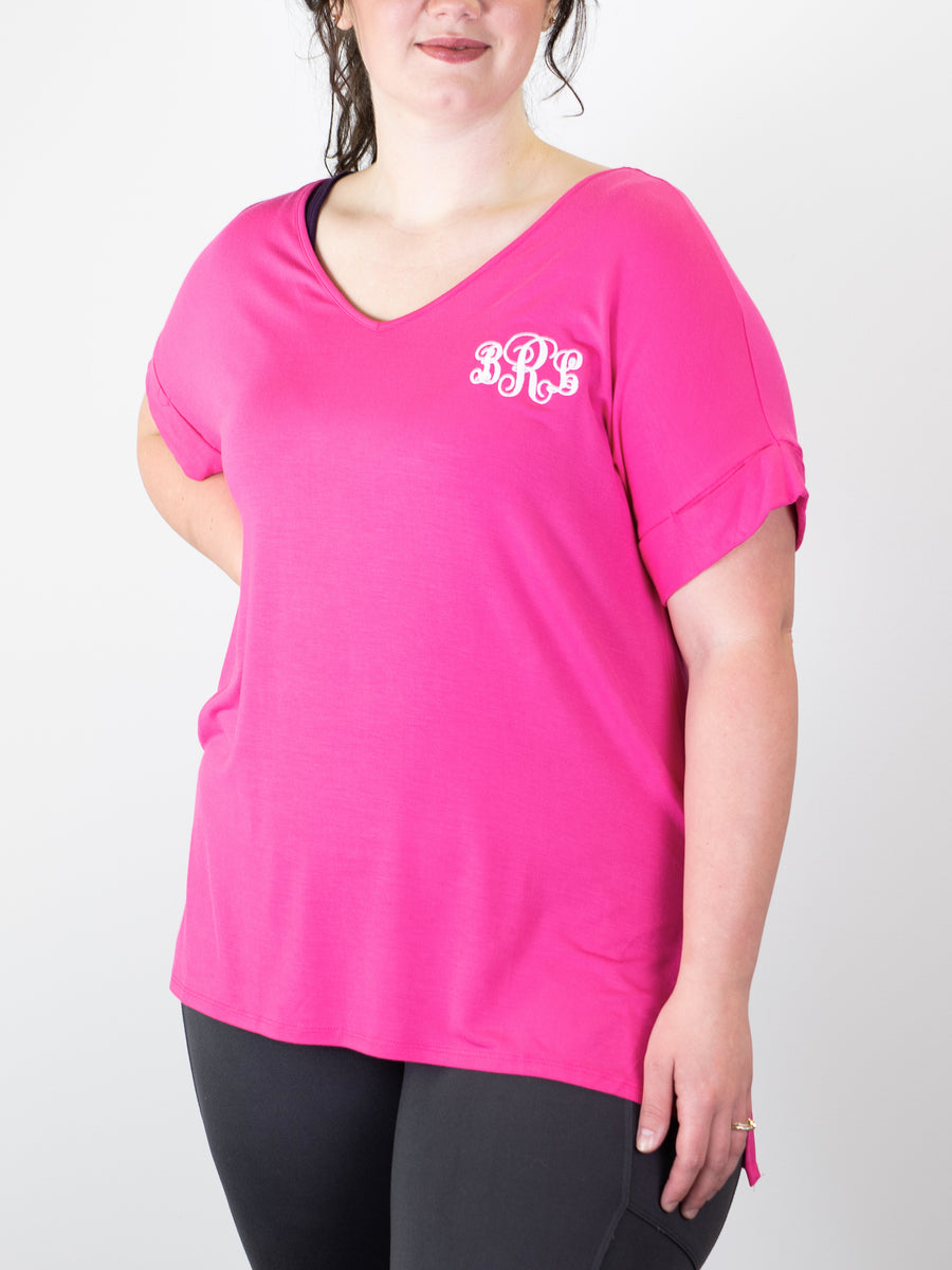 Lose Yourself In the Moment Top - Pink – Initial Outfitters