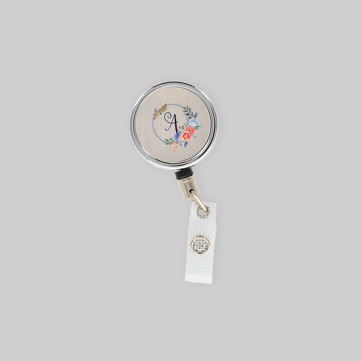 Floral Ring Retractable Lanyard – Initial Outfitters